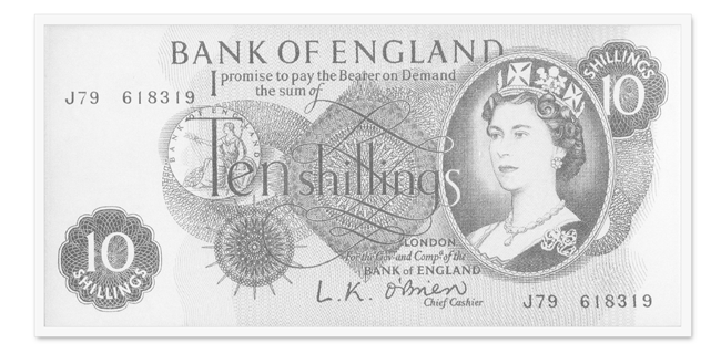 The day the ten bob note disappeared... - The Westminster Collection